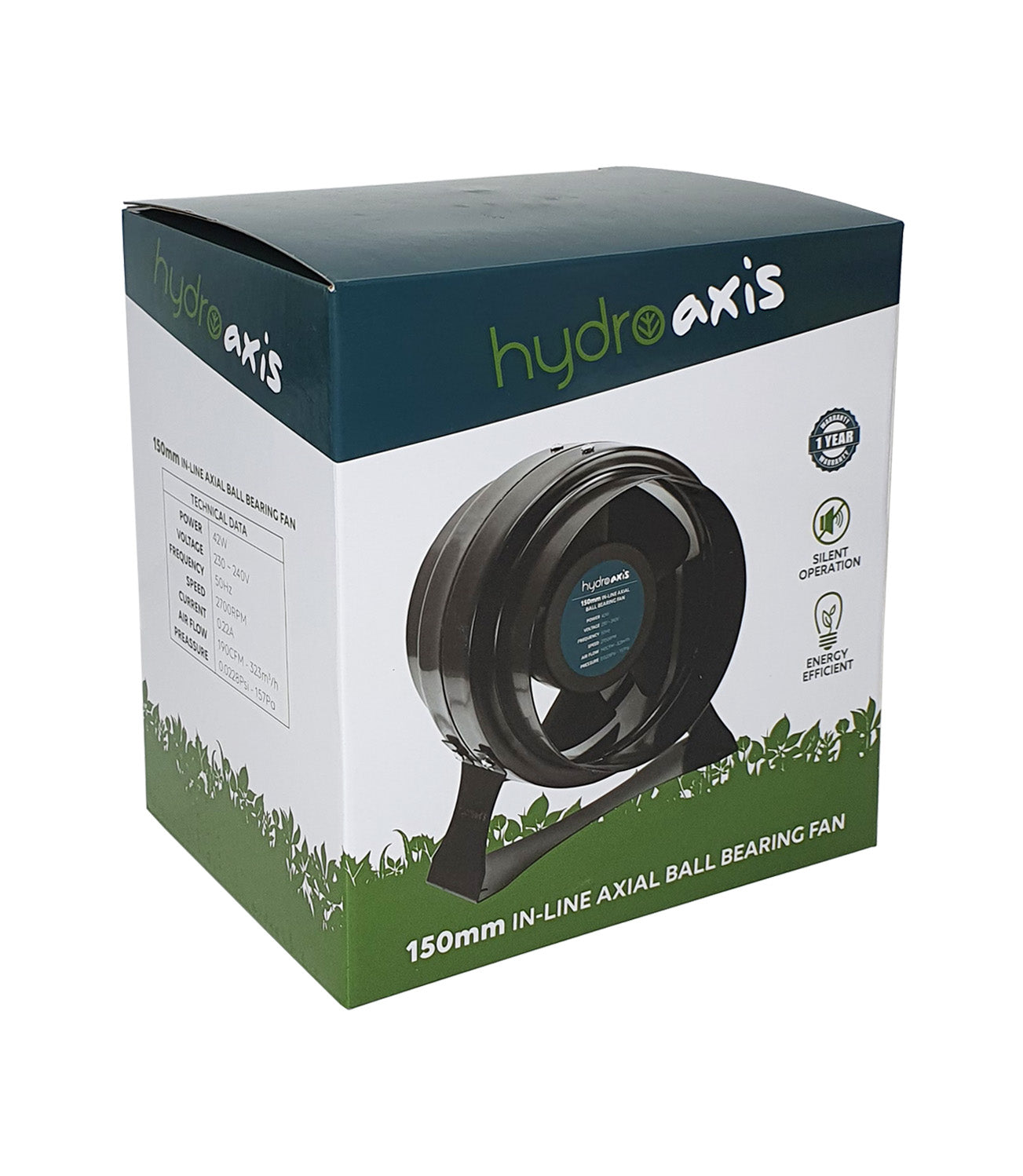 Hydro Axis 150mm Axial Fan