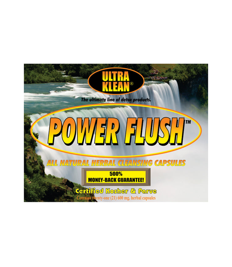Ultra Klean Power Flush Herbal Cleansing Capsules 21 x 600mg